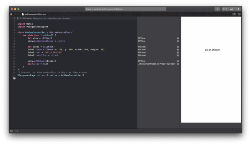 How To Use Xcode Playgrounds To Create Ui In Swift Apps Developer Blog