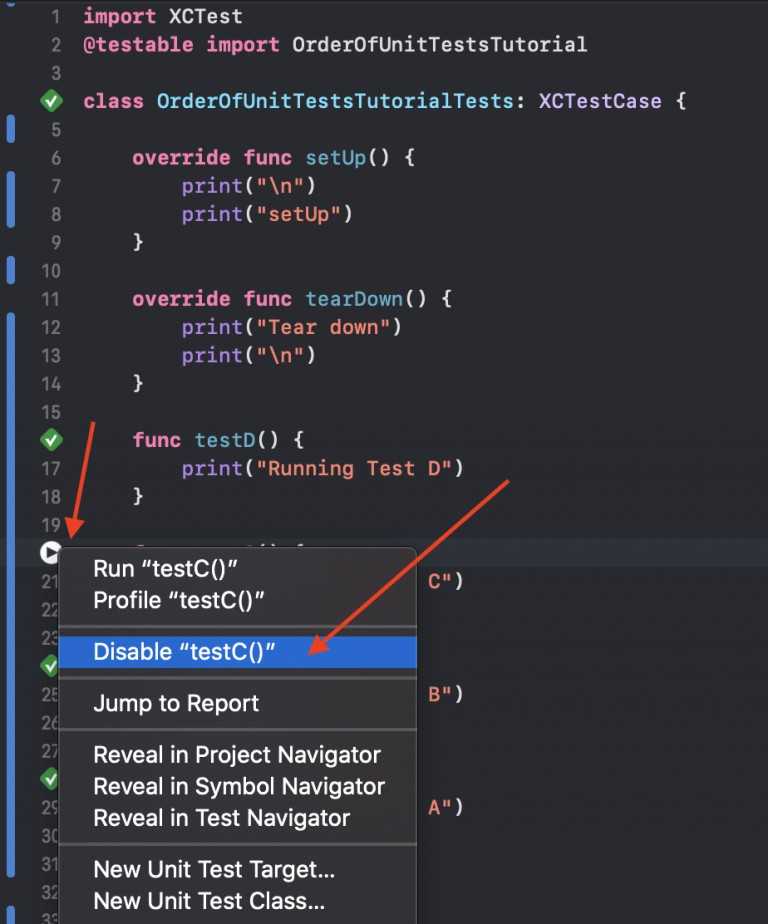 How To Disable Or Skip Unit Test In Xcode Apps Developer Blog