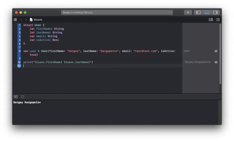 Swift Struct Tutorial with Code Examples - Apps Developer Blog