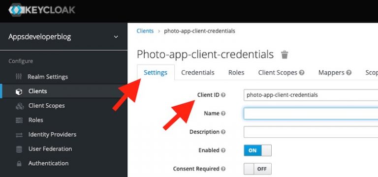 Keycloak: Client Credentials Grant Example - Apps Developer Blog