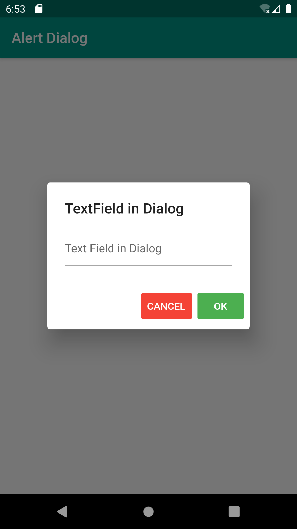 AlertDialog with a TextField in Flutter - Apps Developer Blog