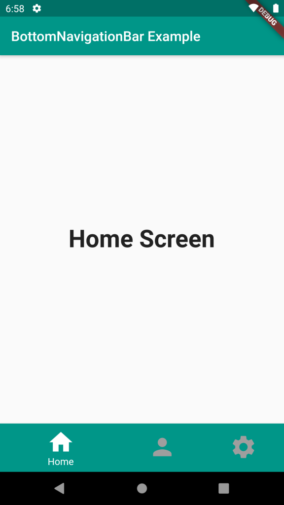 Bottom Navigation Bar Example In Flutter - Apps Developer Blog