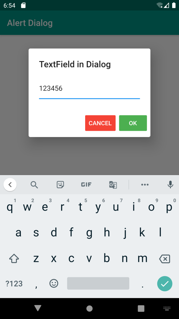 AlertDialog with a TextField in Flutter - Apps Developer Blog