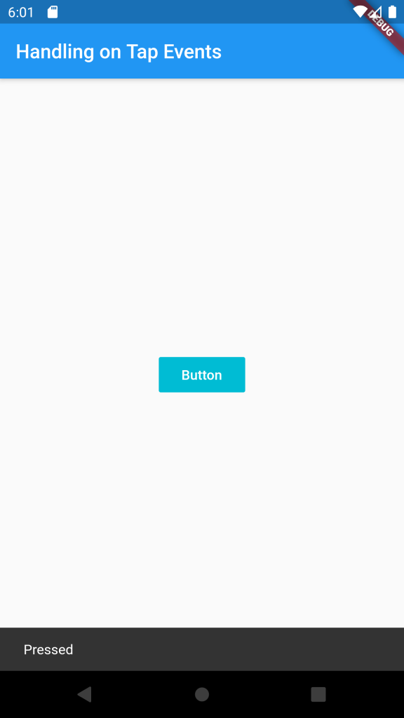 Handle Button Tap Event In Flutter - Apps Developer Blog