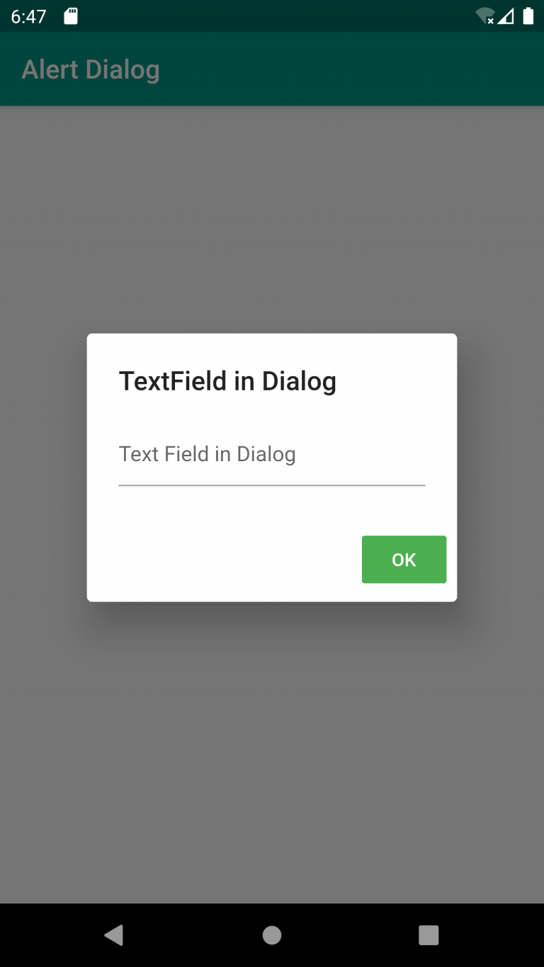 AlertDialog with a TextField in Flutter - Apps Developer Blog