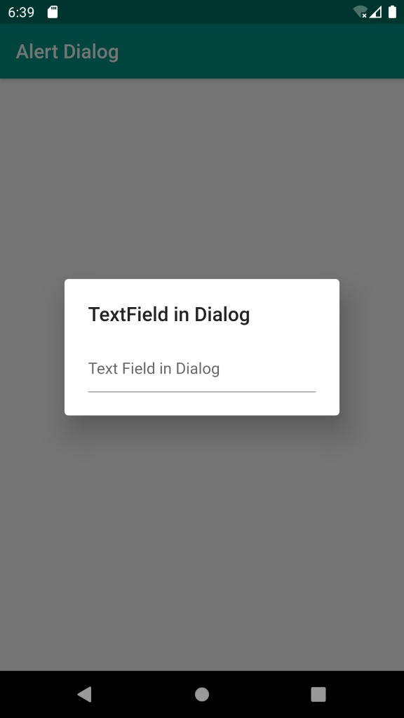 AlertDialog with a TextField in Flutter - Apps Developer Blog