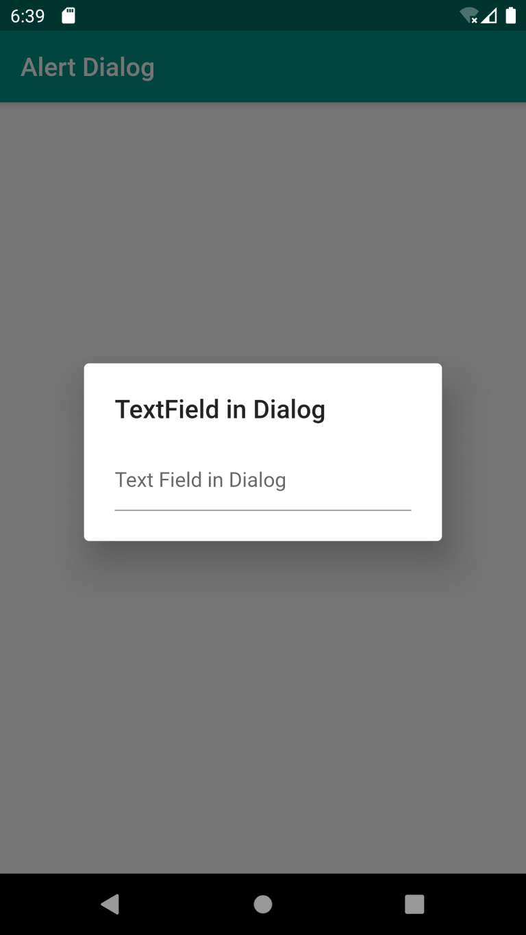 AlertDialog with a TextField in Flutter - Apps Developer Blog