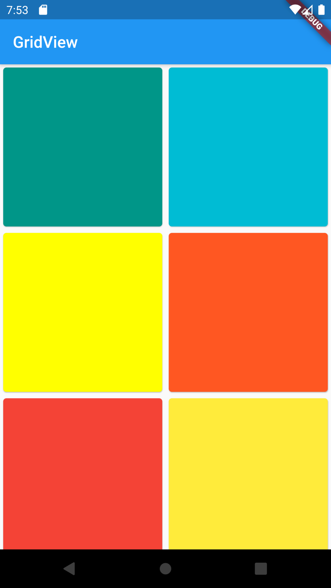 GridView Example In Flutter - Apps Developer Blog