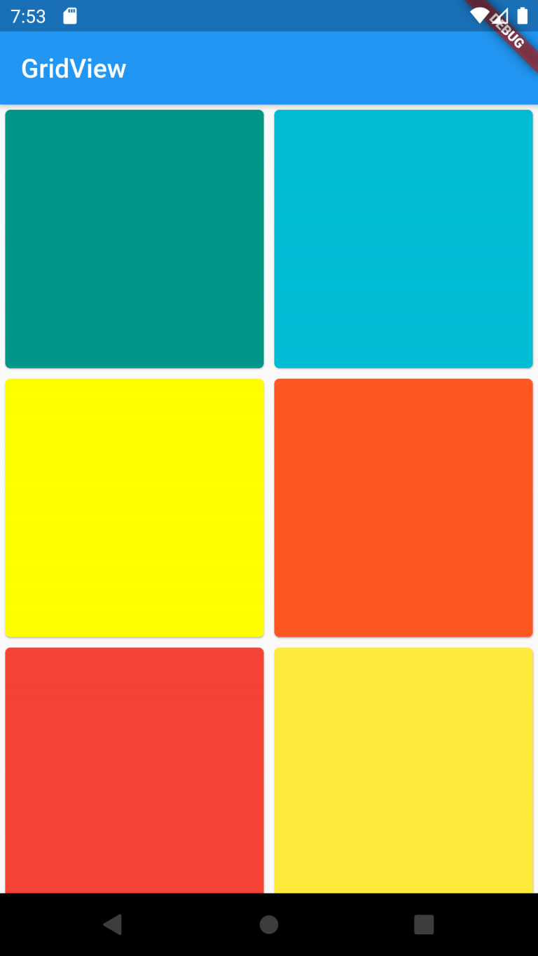 GridView Example In Flutter - Apps Developer Blog