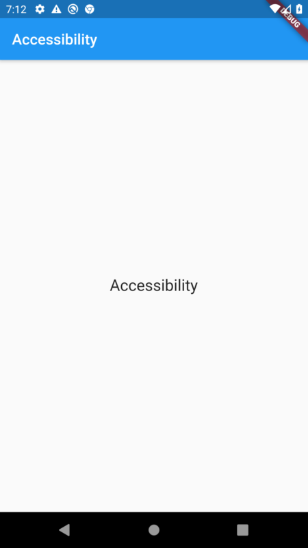 Accessibility Example In Flutter Apps Developer Blog