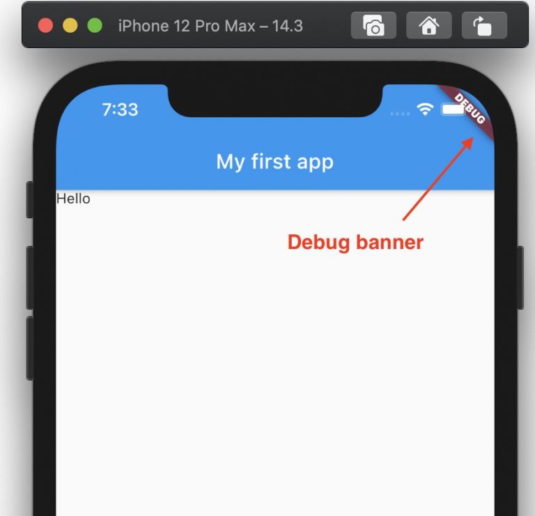 Removing The Debug Banner In Flutter App Apps Developer Blog 