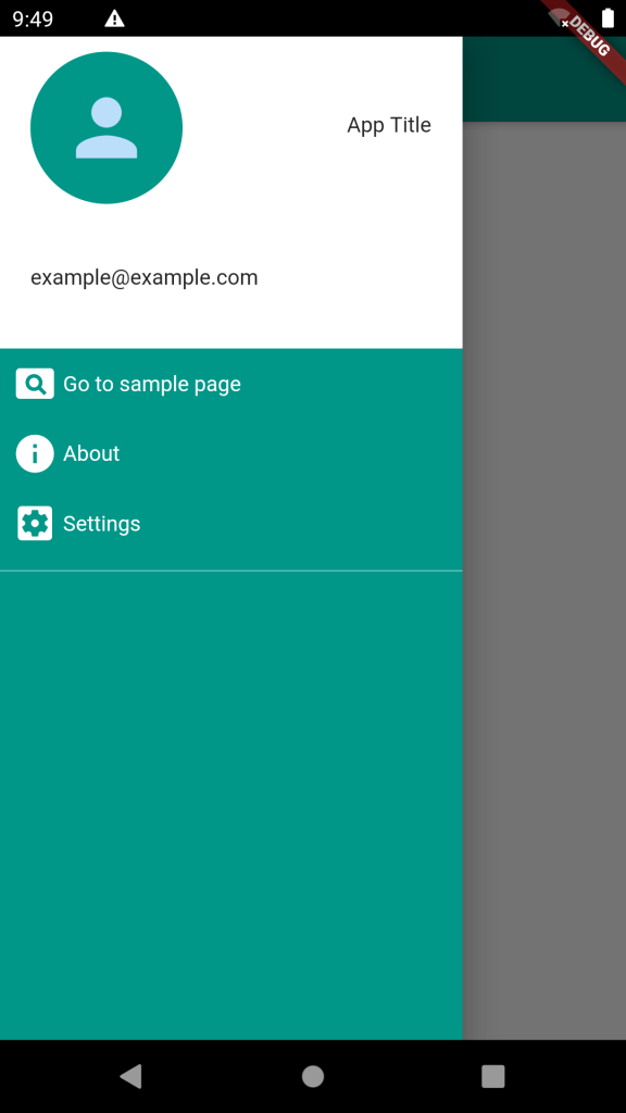 Navigation Drawer Example in Flutter - Apps Developer Blog