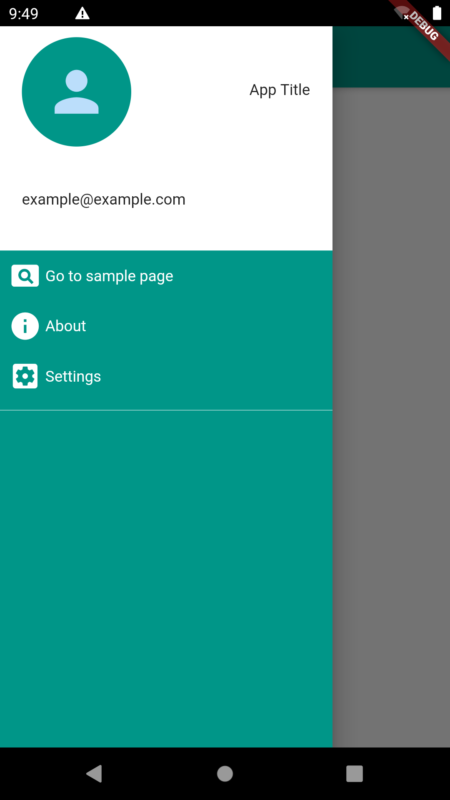 Navigation Drawer Example in Flutter - Apps Developer Blog