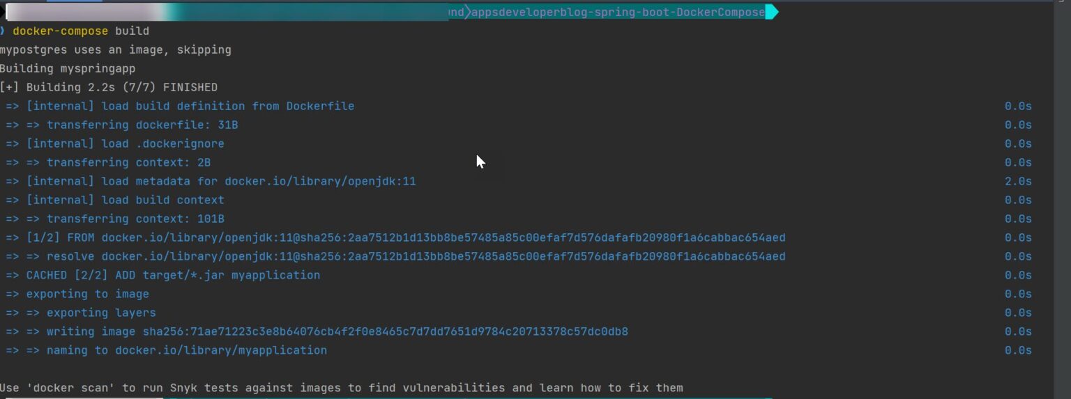 Docker Compose Deploying Spring Boot Microservices Apps Developer Blog