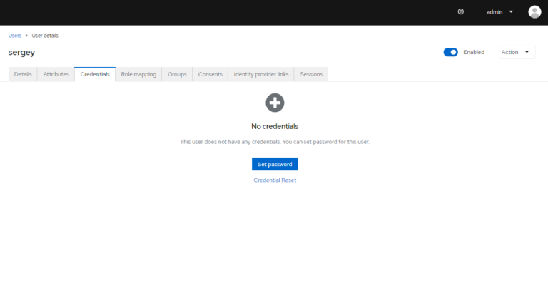 Keycloak: Creating a New User - Apps Developer Blog