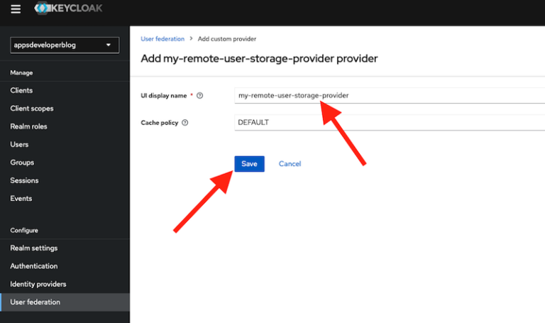 Keycloak User Storage Spi Example With Remote Service Apps Developer Blog